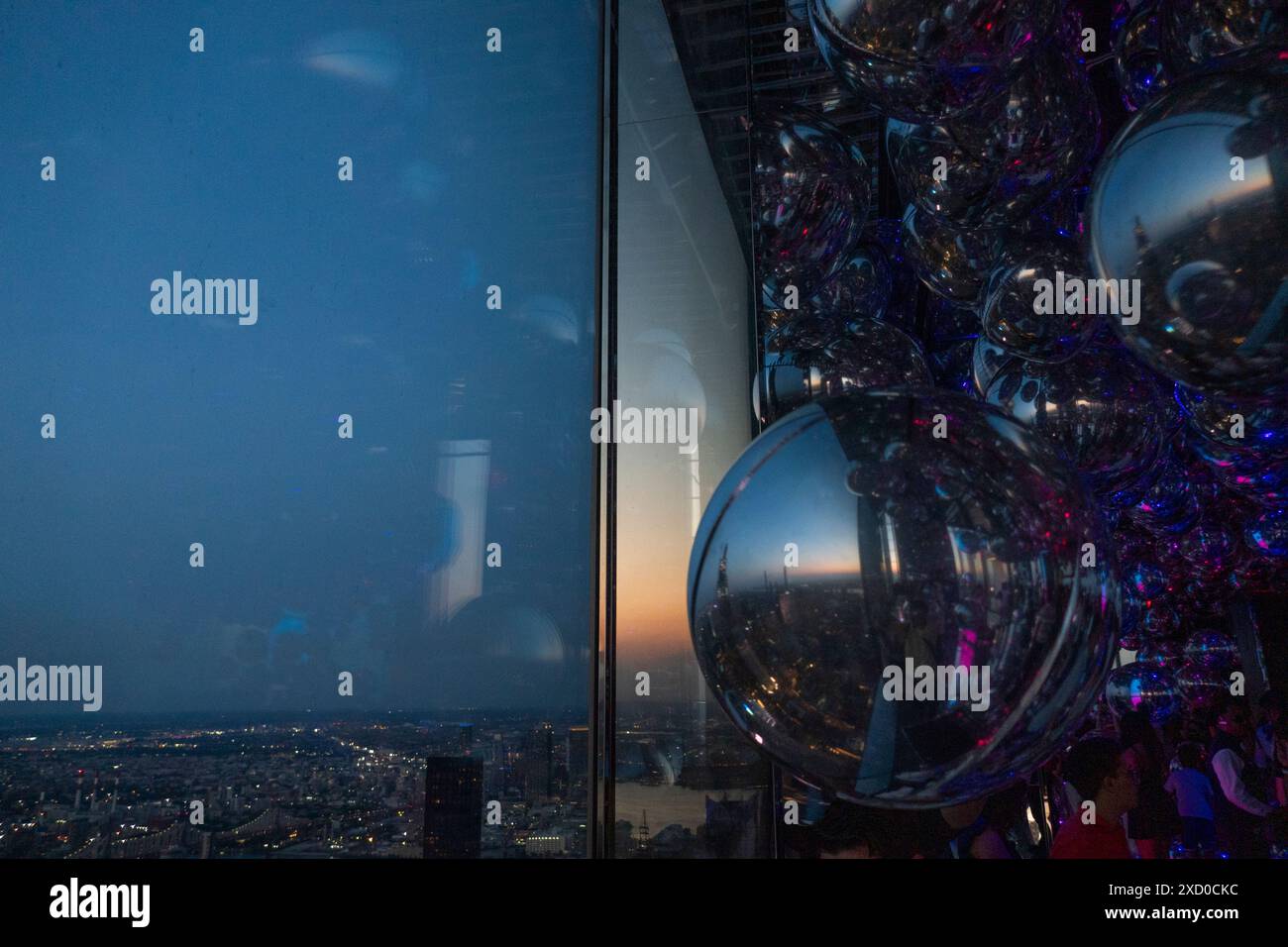 "Affinity" at Summit One Vanderbilt observation deck in New York, U.S ...