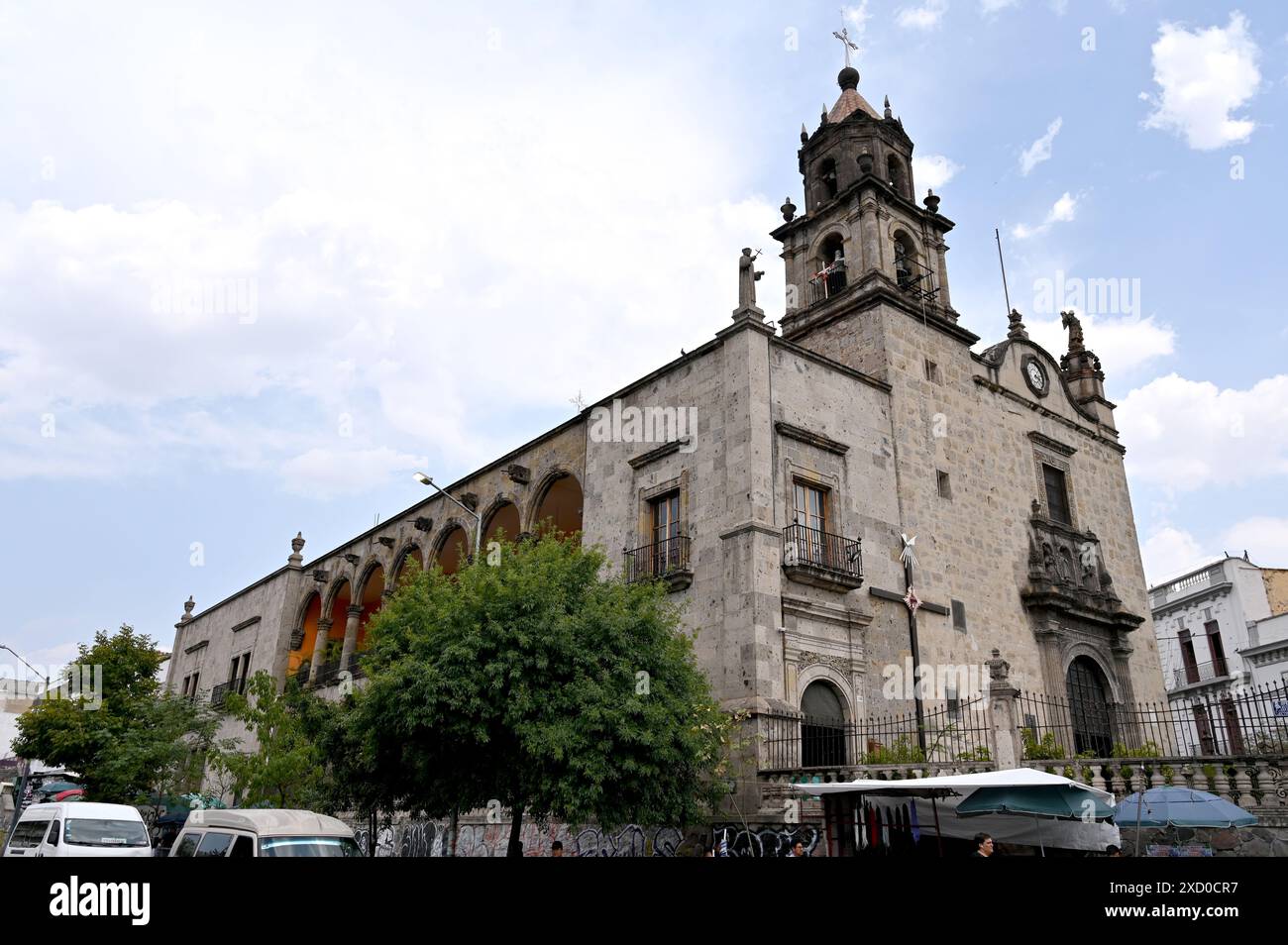 GUADALAJARA, JALISCO, MEXICO: Construction of Parroquia de San Juan de ...