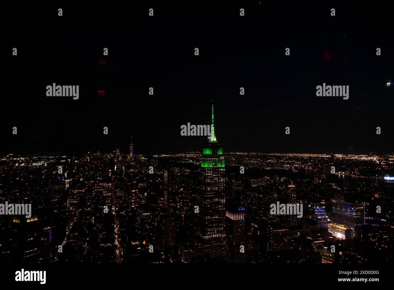 The Empire State Building view from the Summit One Vanderbilt ...