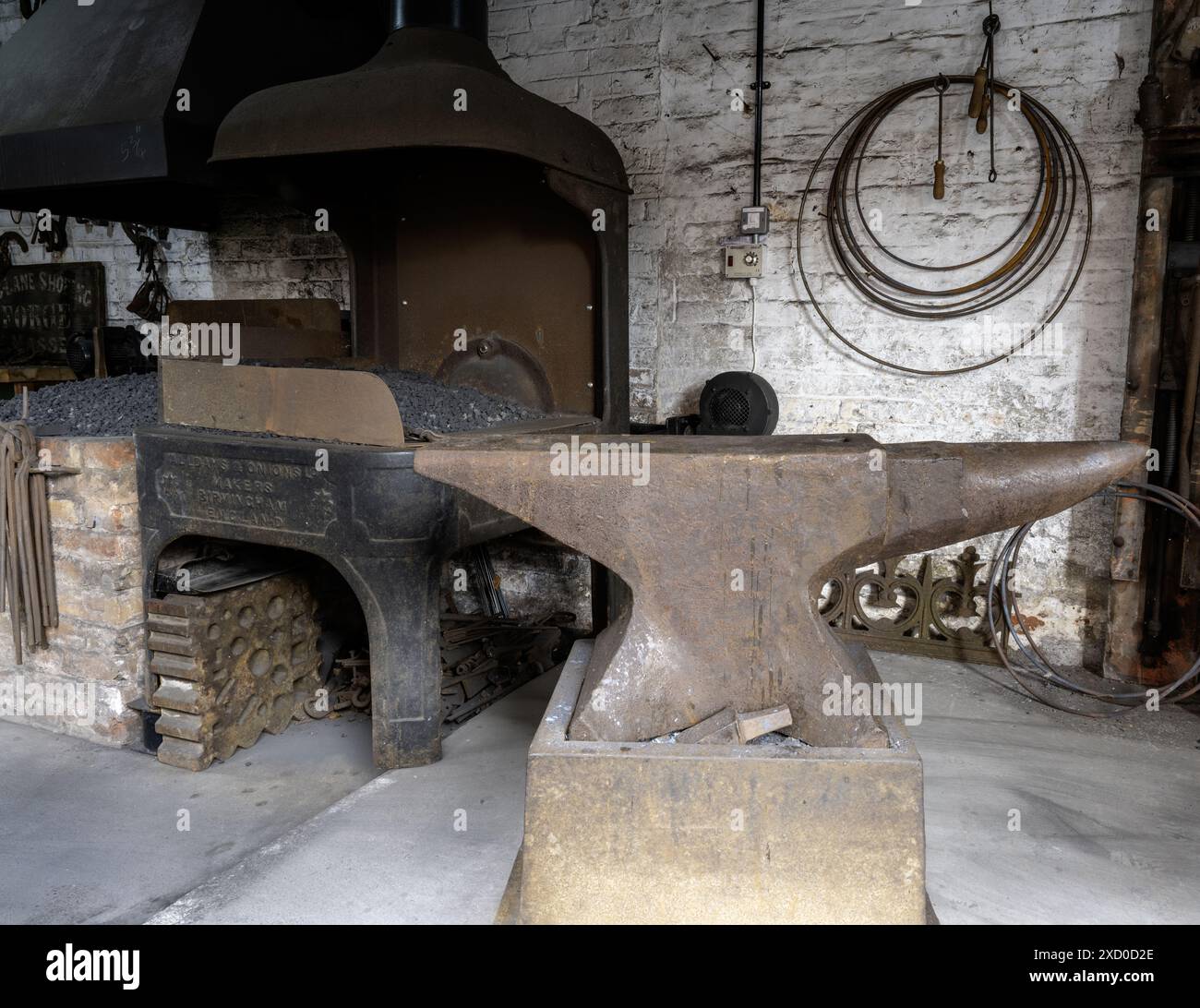 The Blacksmiths Forge at Hartlebury Castle, Hartlebury, Worcestershire ...