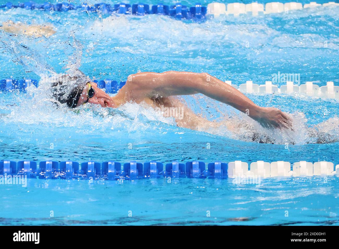 June 18, 2024, Indianapolis, Indiana, USA: Luke Whitlock competing in ...