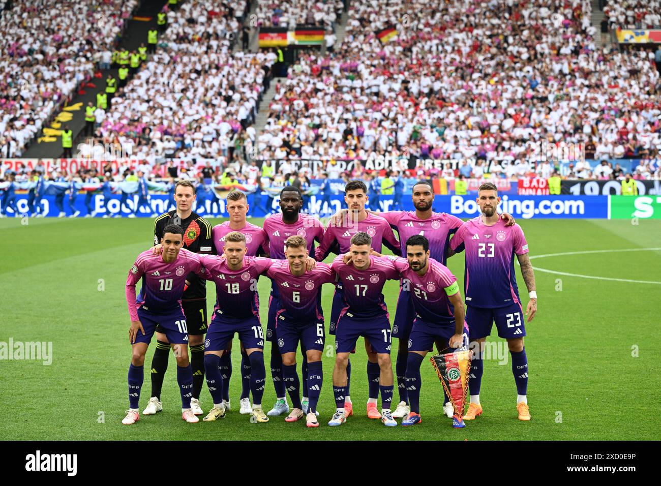 Stuttgart, Germany. 19th June, 2024. Soccer, UEFA Euro 2024, European ...