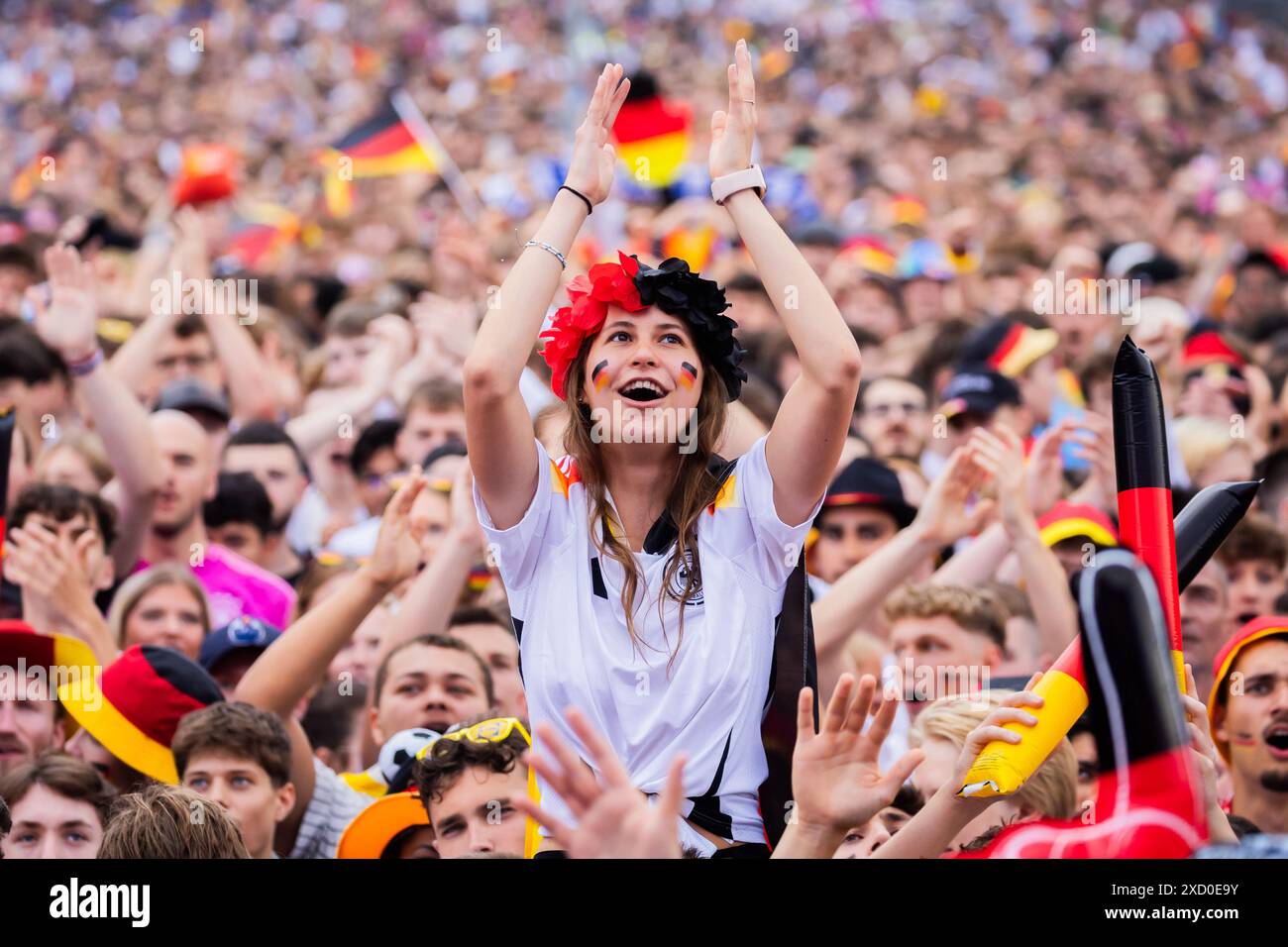 Berlin, Germany. 19th June, 2024. Soccer, UEFA Euro 2024, Germany ...