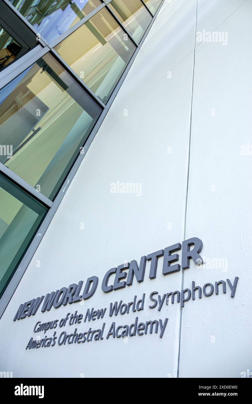 New World Symphony NWS Center centre,architect Frank Gehry,outside ...