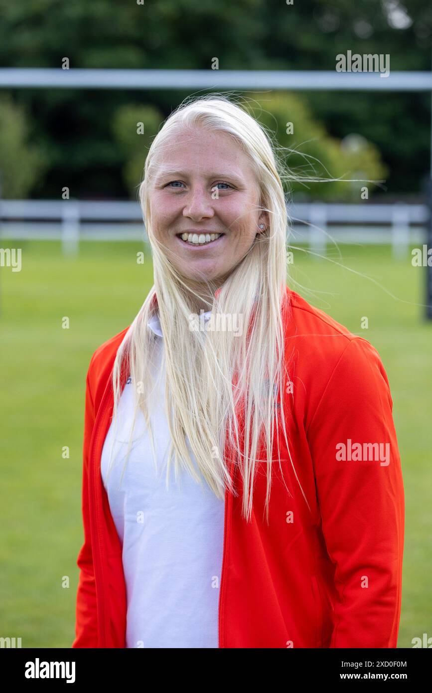 Heather Cowell poses for photo during the Team GB Paris 2024 Women's ...