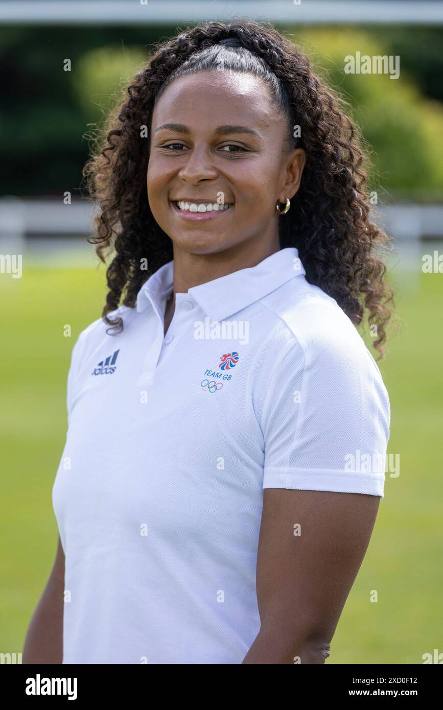 Jade Shekells poses for photo during the Team GB Paris 2024 Women's ...