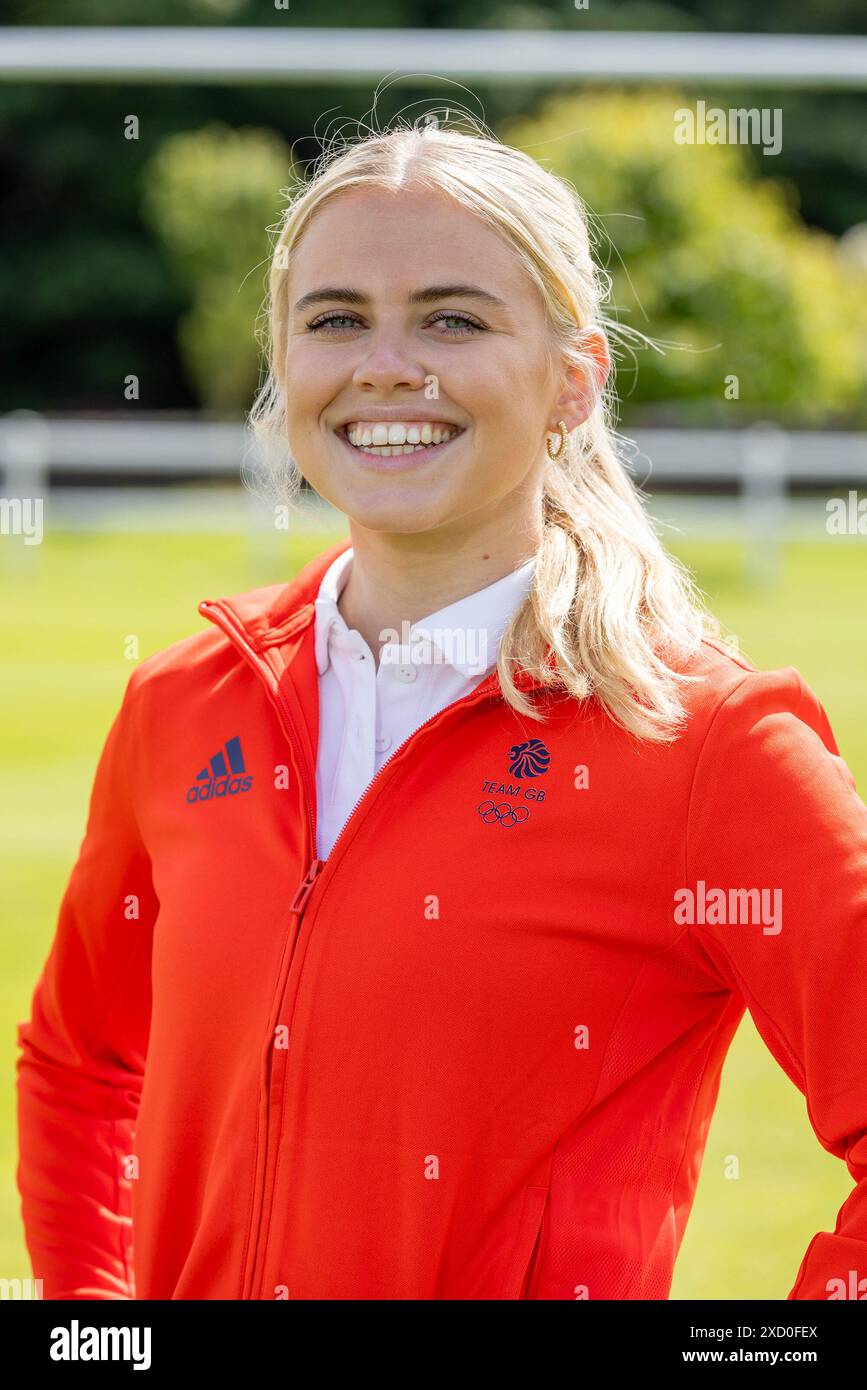 Grace Crompton poses for photo during the Team GB Paris 2024 Women's ...