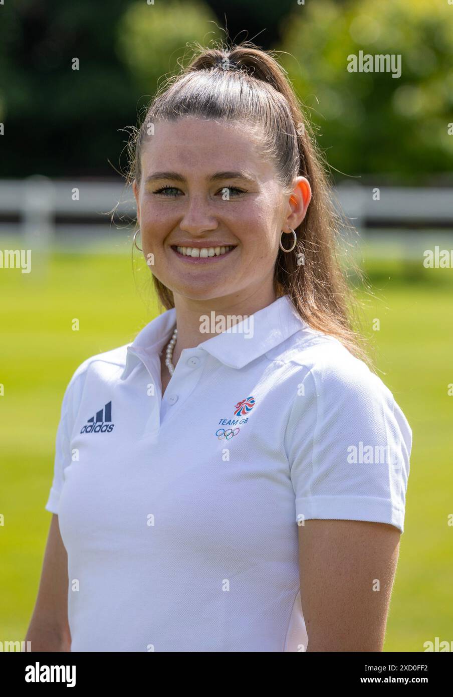 Isla Norman-Bell poses for photo during the Team GB Paris 2024 Women's ...