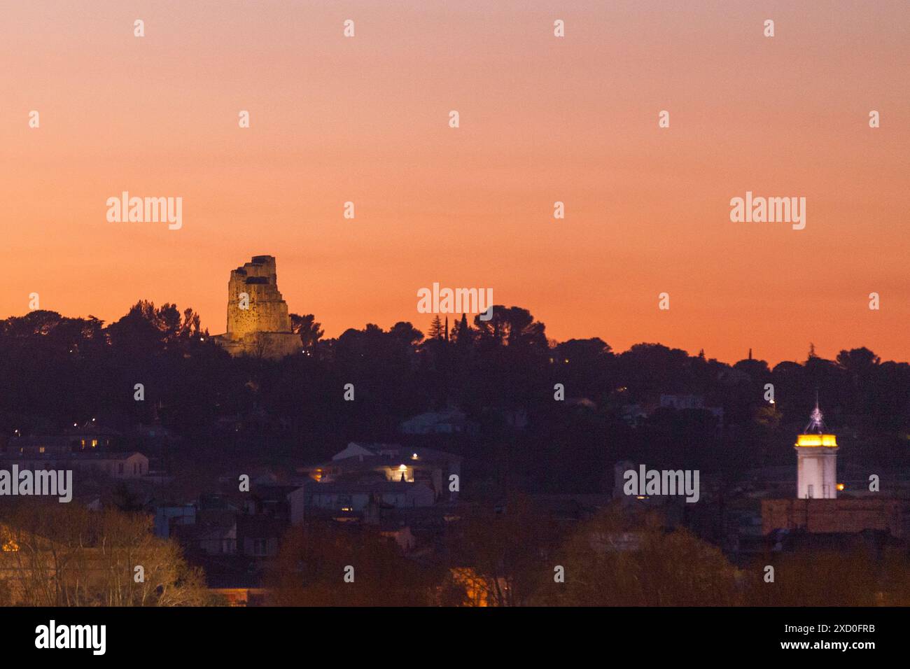 The Magne tower (French: tour Magne) is a Gallo-Roman monument located ...