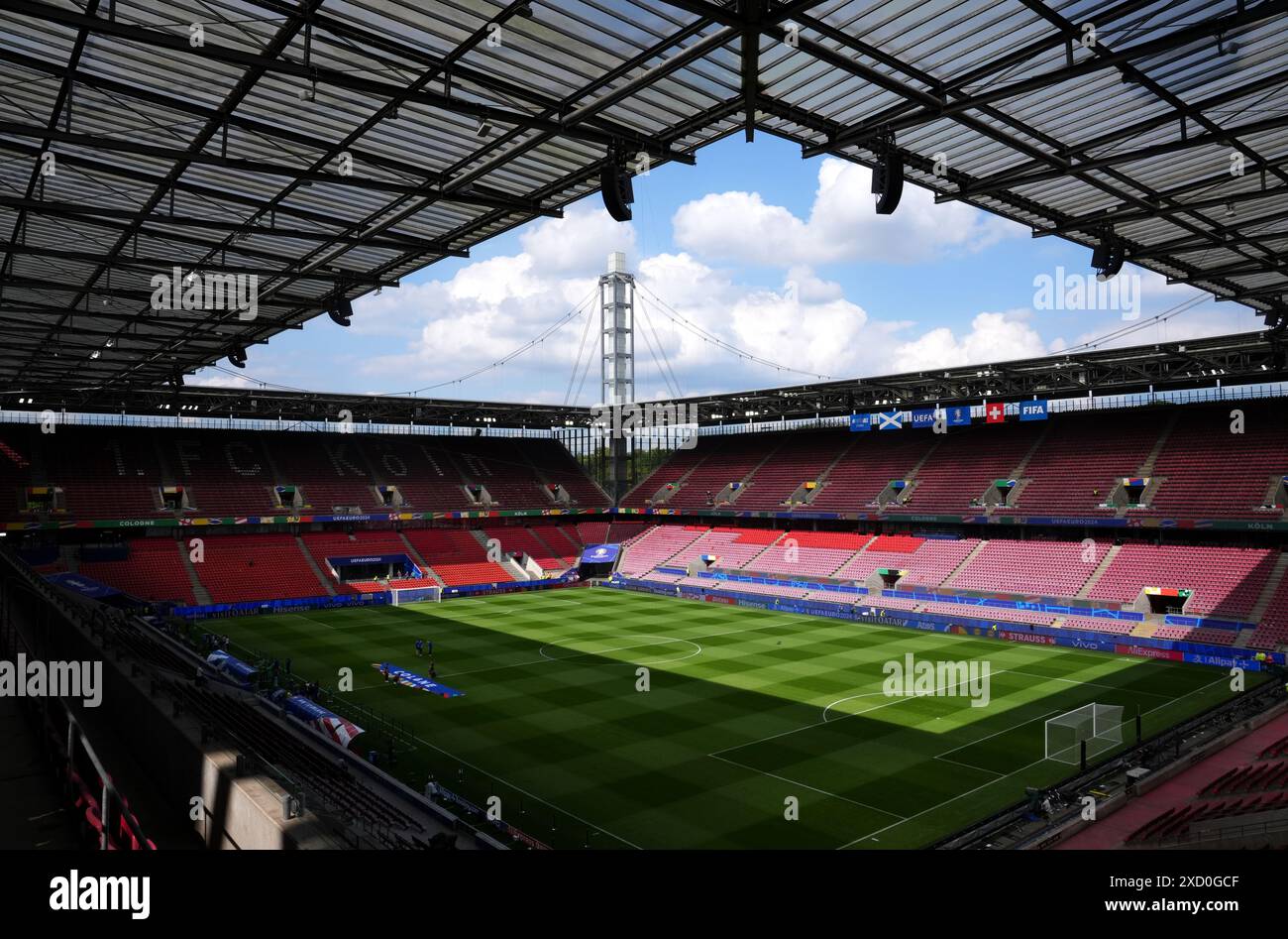 A view inside the ground before the UEFA Euro 2024 Group A match at the ...