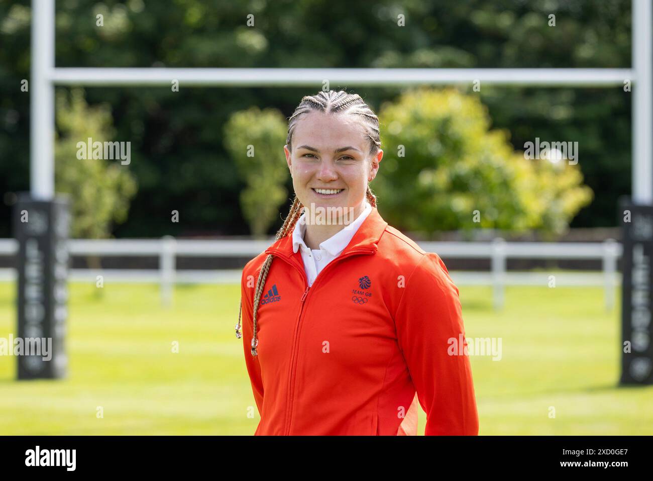 Ellie Kildunne poses for photo during the Team GB Paris 2024 Women's ...
