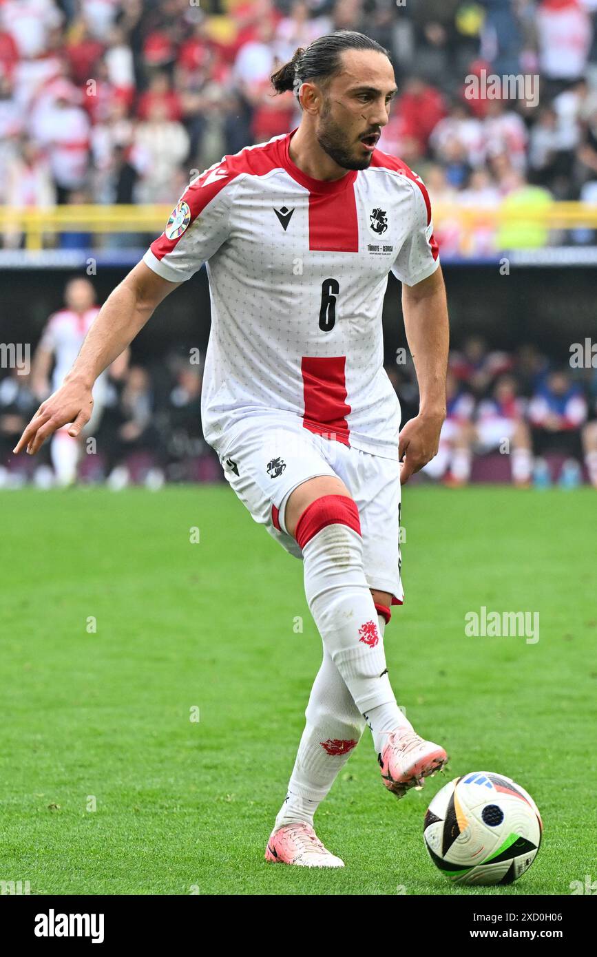 Giorgi Kochorashvili (6) of Georgia pictured during a soccer game ...