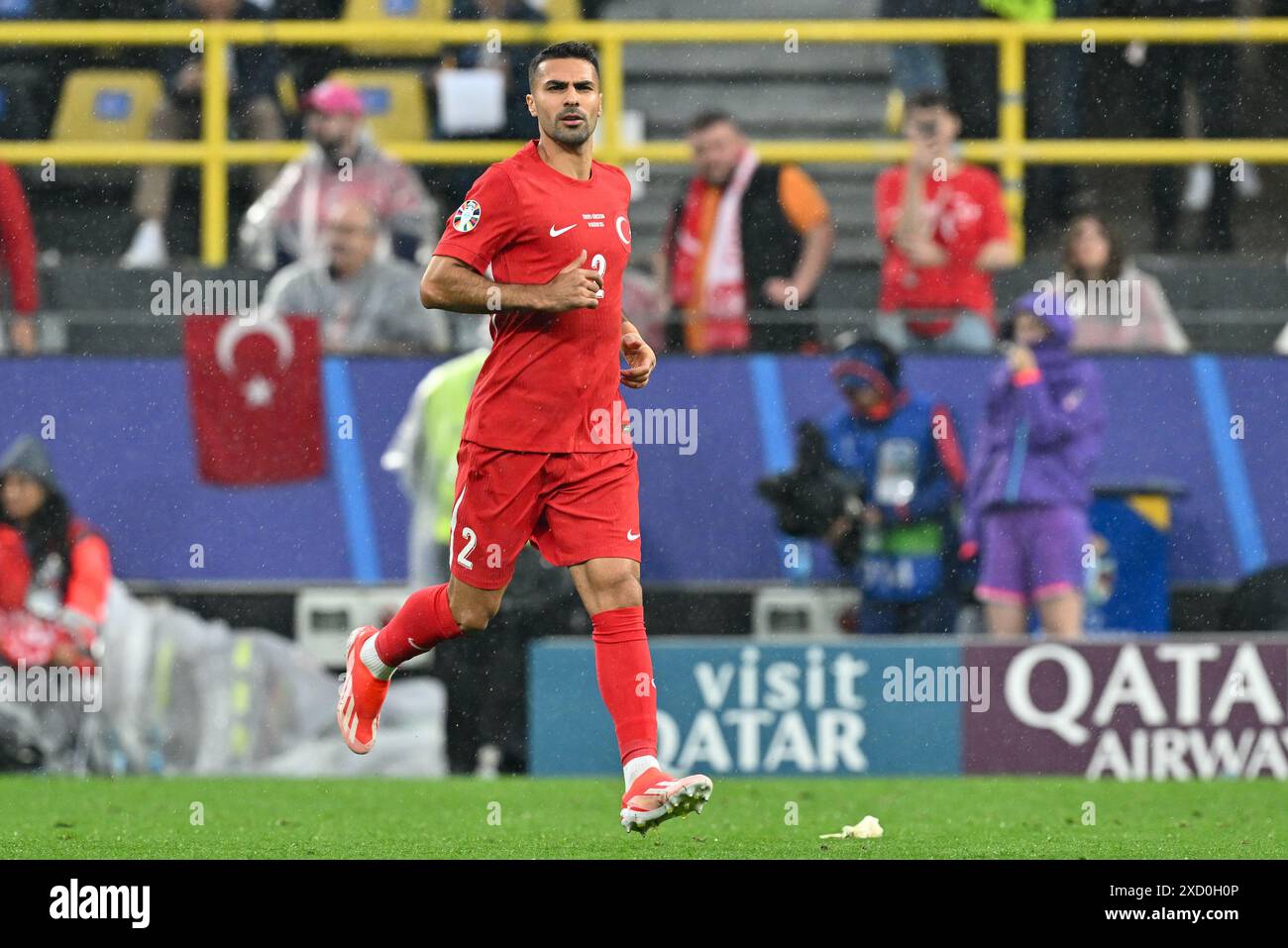 Zeki Celik (2) of Turkey pictured during a soccer game between the ...