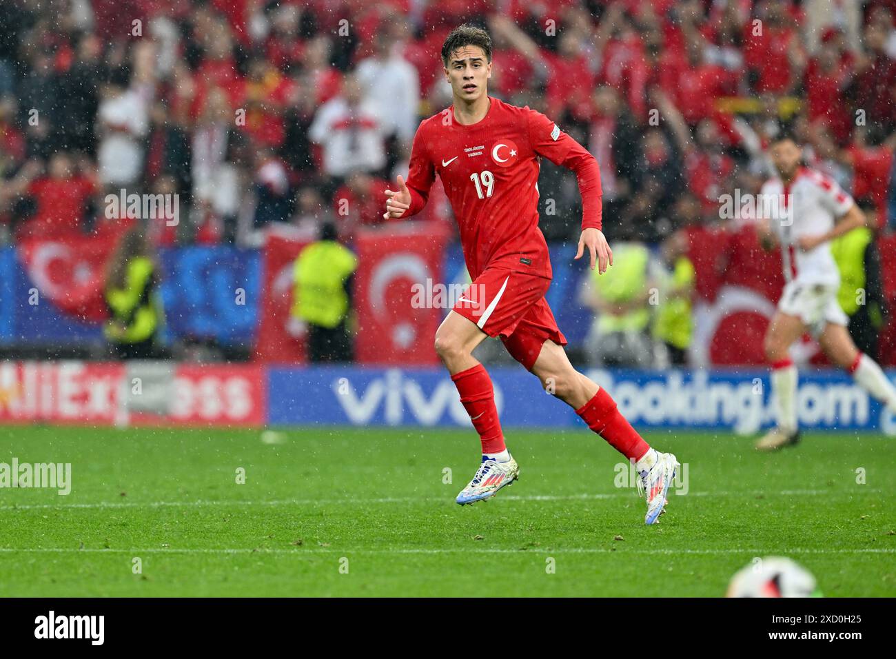 Kenan Yildiz (19) of Turkey pictured during a soccer game between the ...