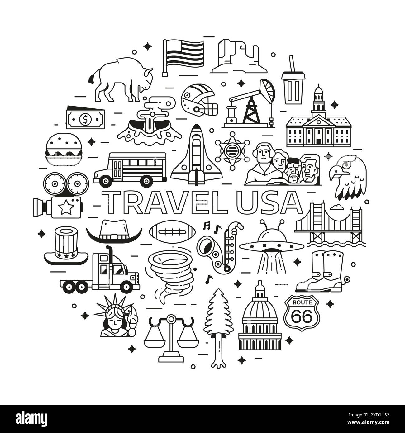 American iconic bridge Cut Out Stock Images & Pictures - Alamy