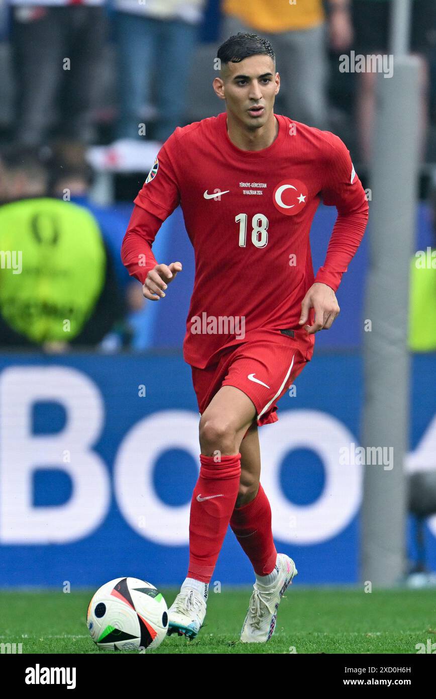Dortmund, Germany. 18th June, 2024. Mert Muldur (18) of Turkey pictured ...