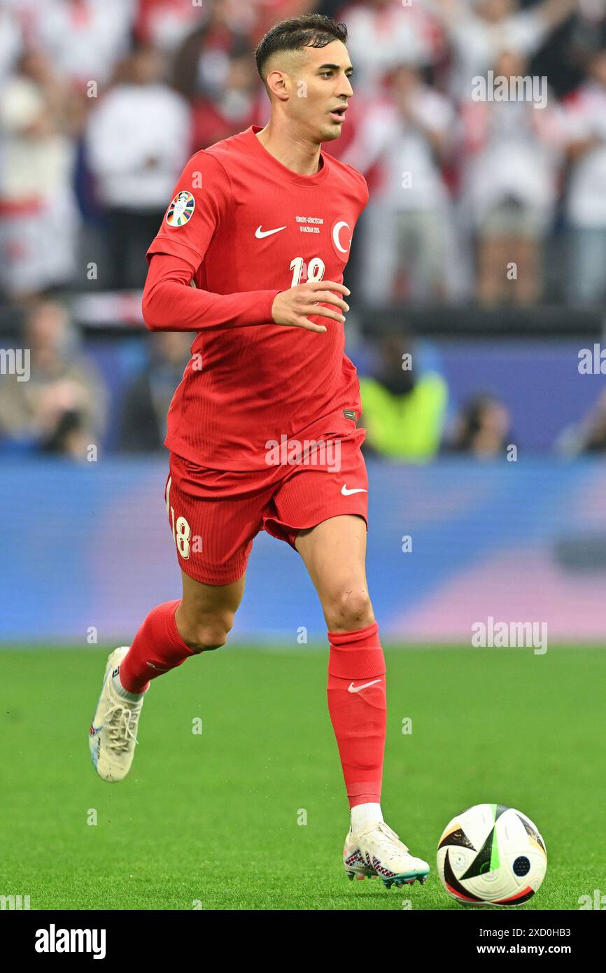 Dortmund, Germany. 18th June, 2024. Mert Muldur (18) of Turkey pictured ...
