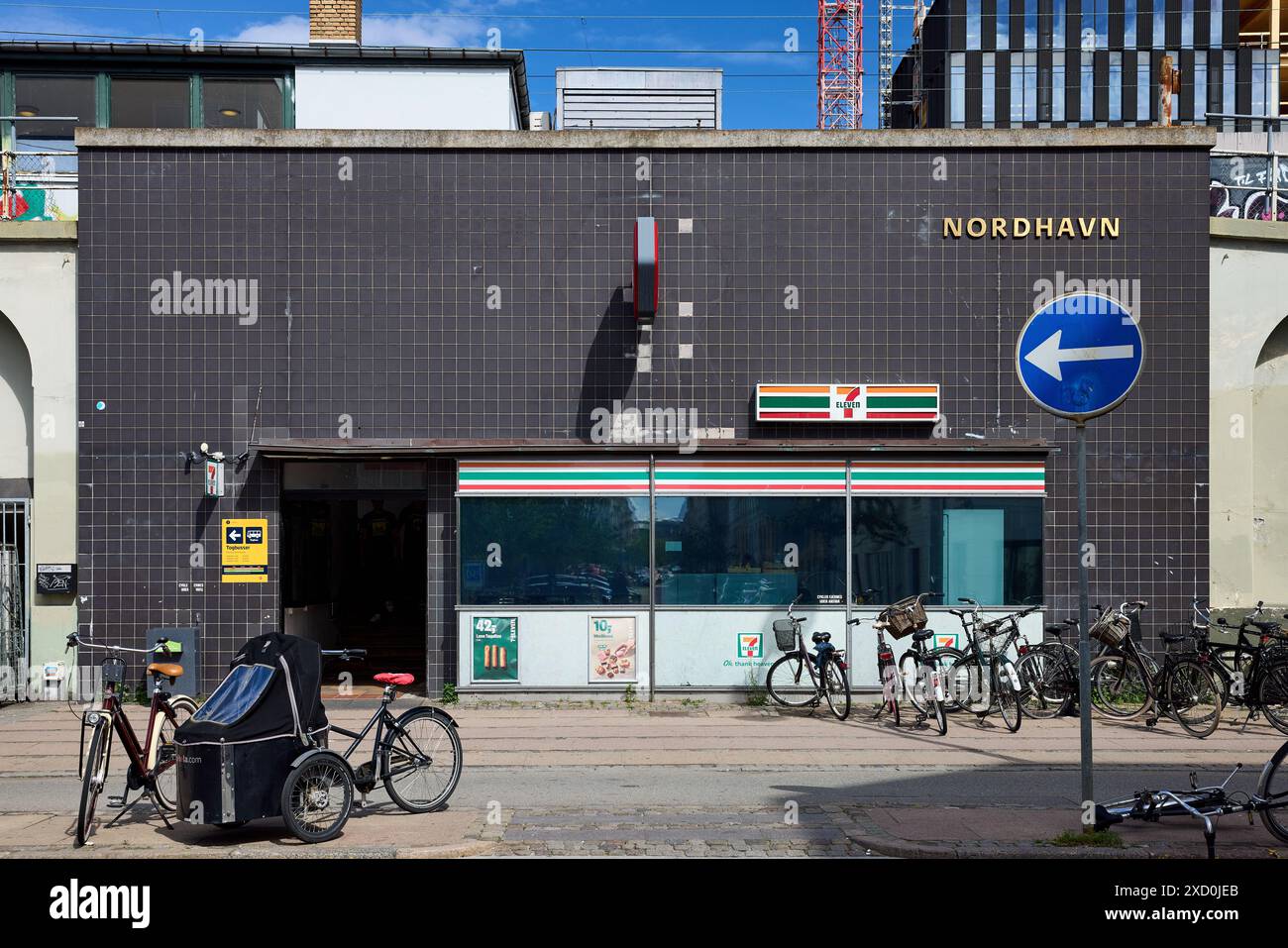7-Eleven Nordhavn, building designed by Knud Tanggaard Seest, 1934 ...