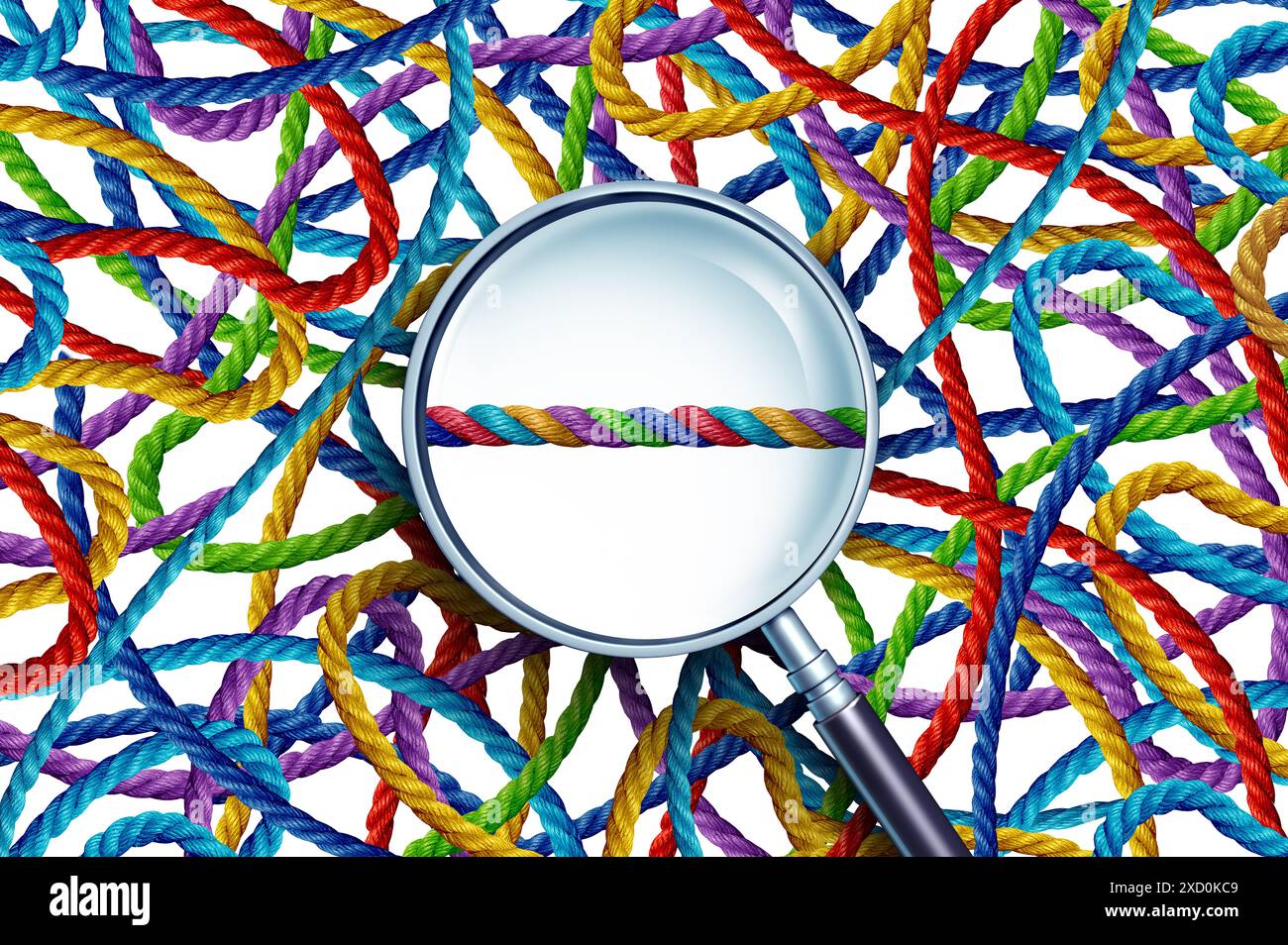 Conflict Resolution And Problem Solving Concept Managing A Confused Situation Finding A Solution