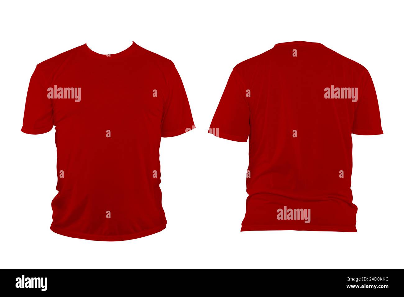Red shirt cutout hi-res stock photography and images - Alamy