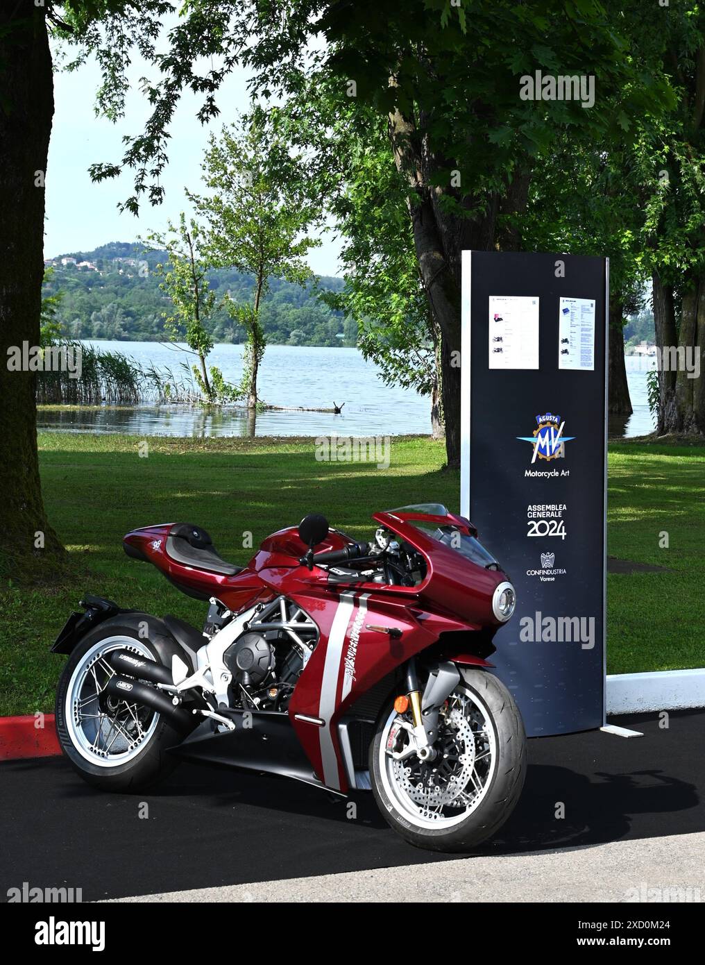 Varese,Italy Hubert Trunkenpolz President MV Agusta Motor during the ...