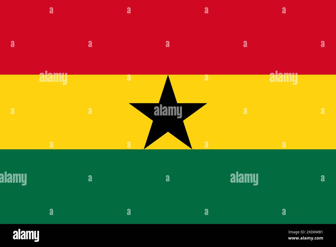 flag of Ghana, official state symbol Stock Vector Image & Art - Alamy