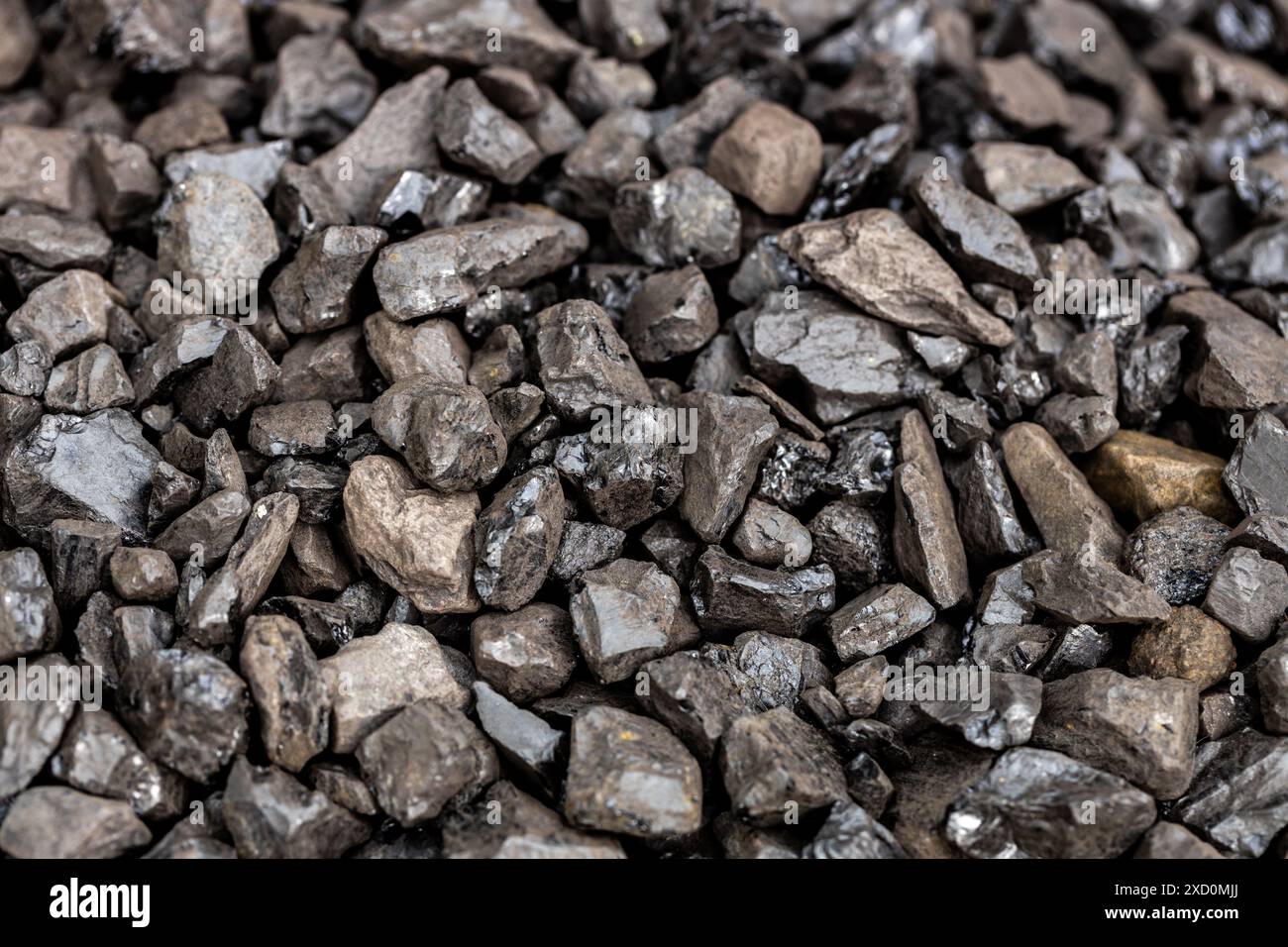 Coal heap closeup, mining concept, extraction industry and coal mining ...