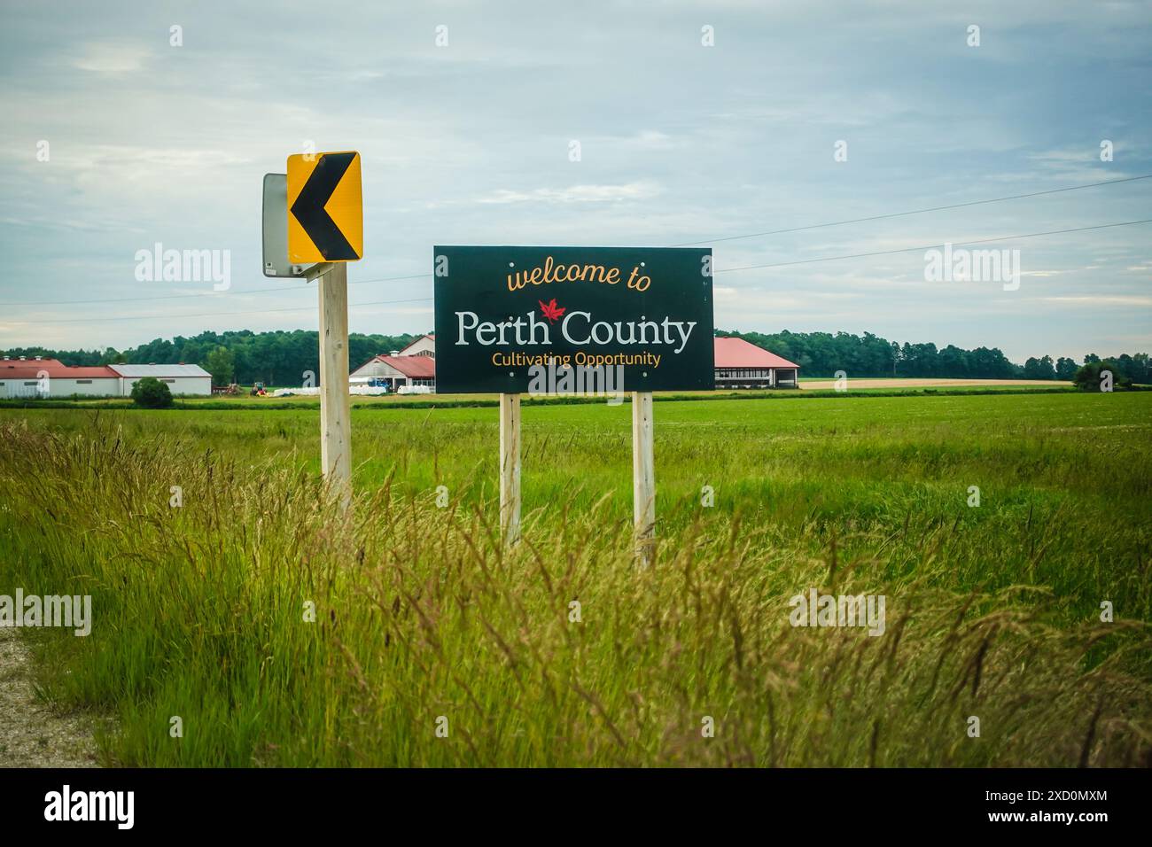 Perth county sign hi-res stock photography and images - Alamy