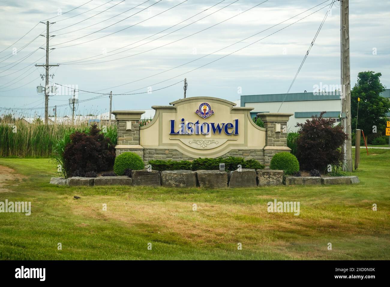Listowel road sign hi-res stock photography and images - Alamy