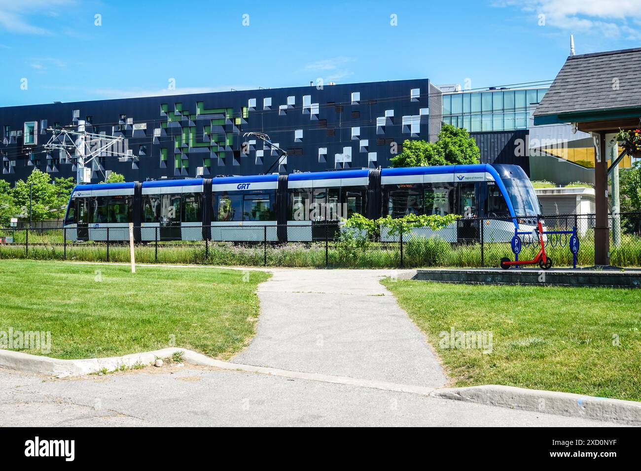 ION light rail is a light rail transit system in Waterloo, Ontario ...