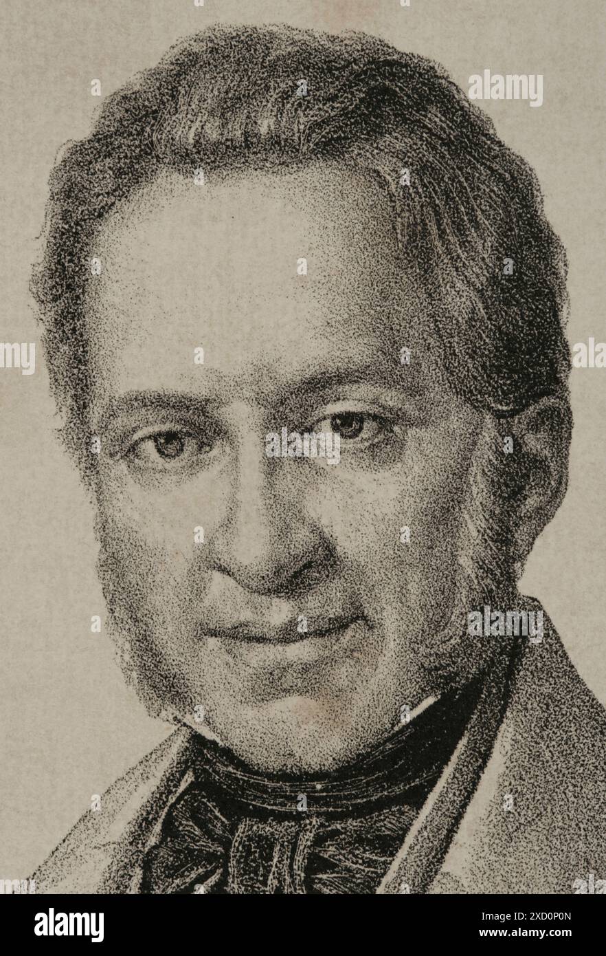 Agustín Argüelles (Agustín de Argüelles Alvarez) (1776-1844). Spanish ...