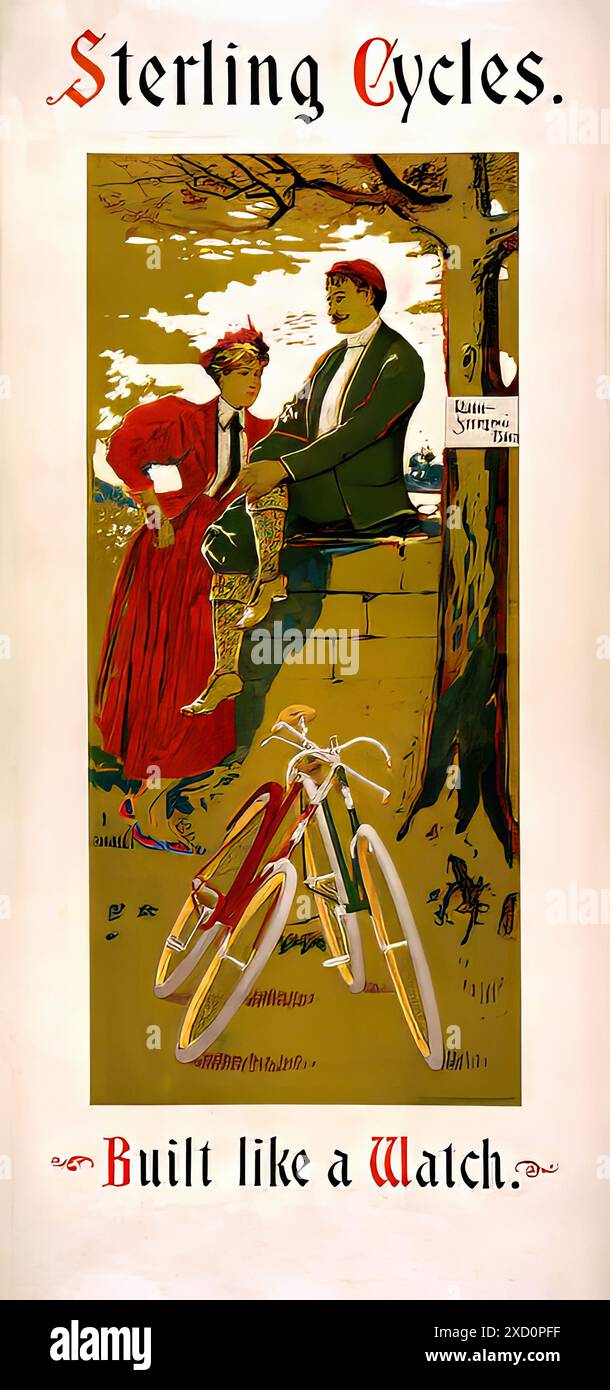 Sterling Cycles, Built like a Watch, c. 1900s. - Vintage Bike ...