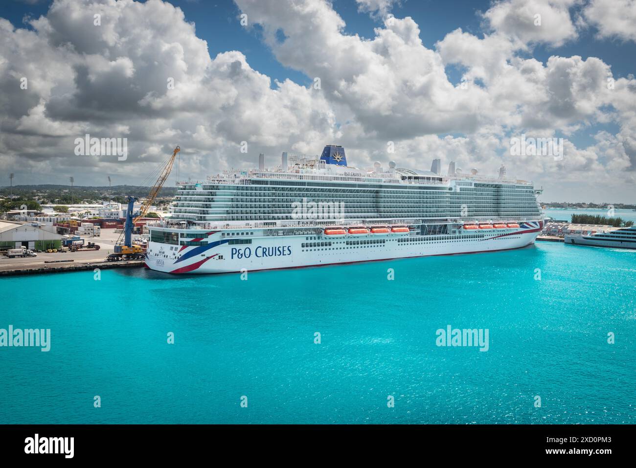 Bridgetown, Barbados - November 25, 2023: Cruise ship P and O Arvia ...