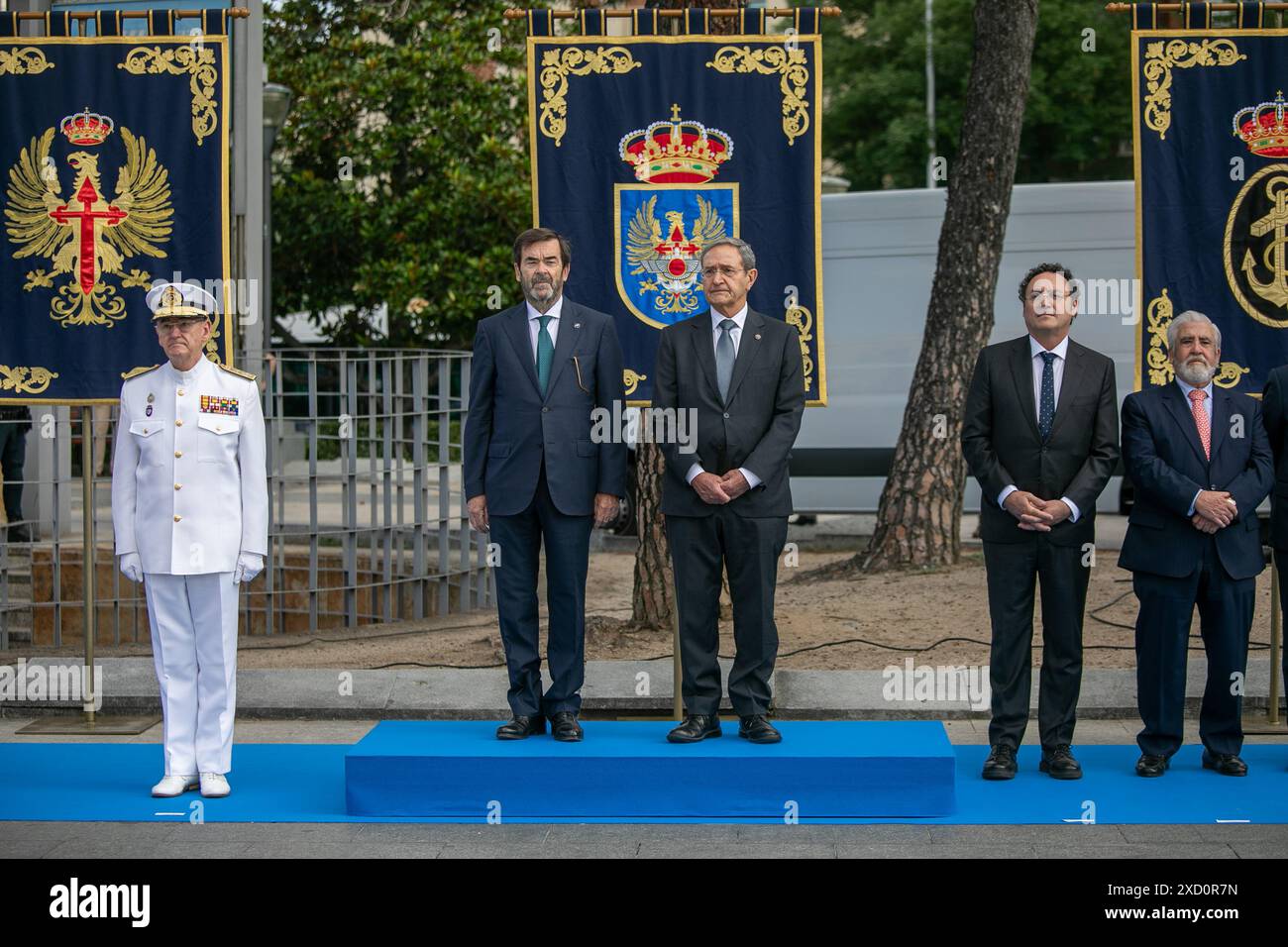 The president of the General Council of the Judiciary, Vicente Guilarte ...