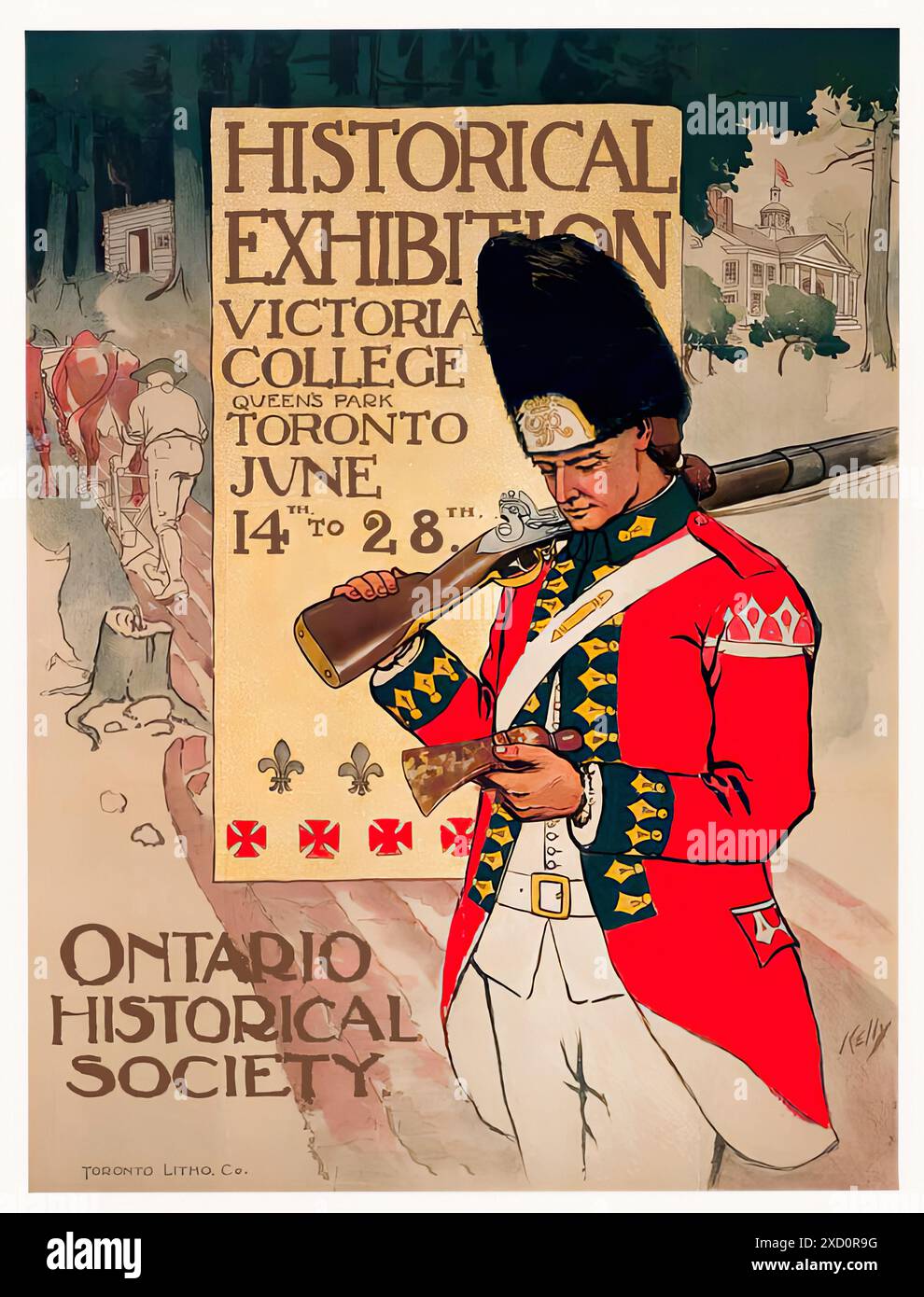 Ontario Historical Society, Historical Exhibition, Victoria College ...