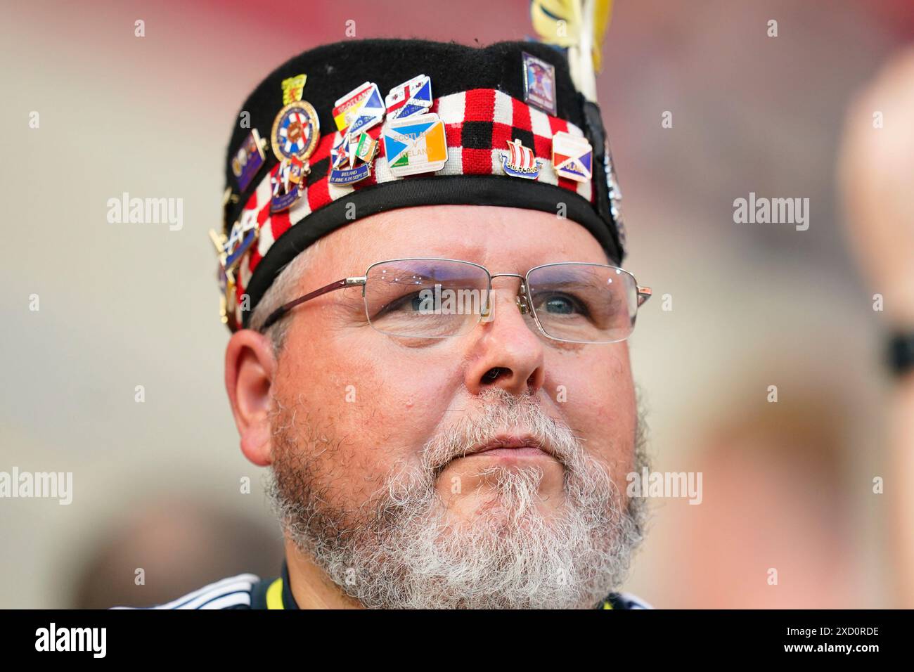 Koln, Germany. 19th June, 2024. Scotland fans during the UEFA Euro 2024 ...
