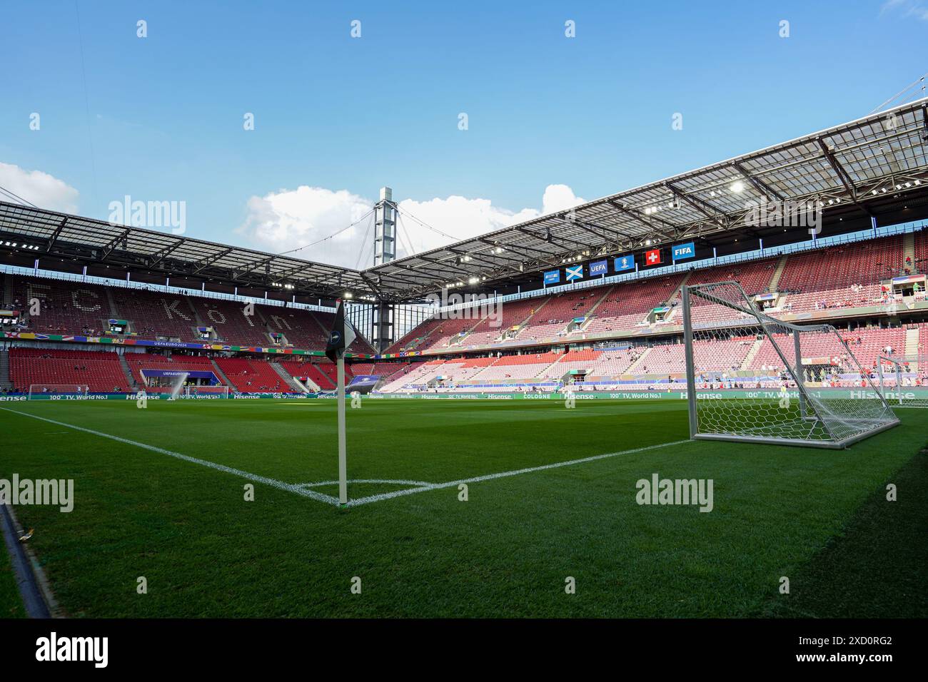 Cologne, Germany, June 19th 2024: General view inside the stadium ...