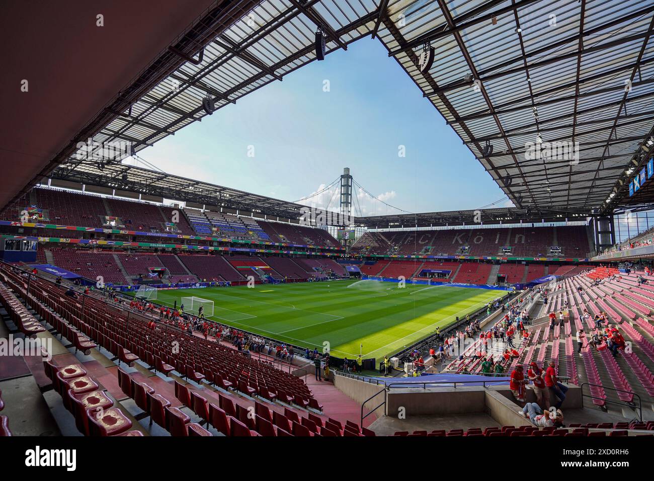 Cologne, Germany, June 19th 2024: General view inside the stadium ...