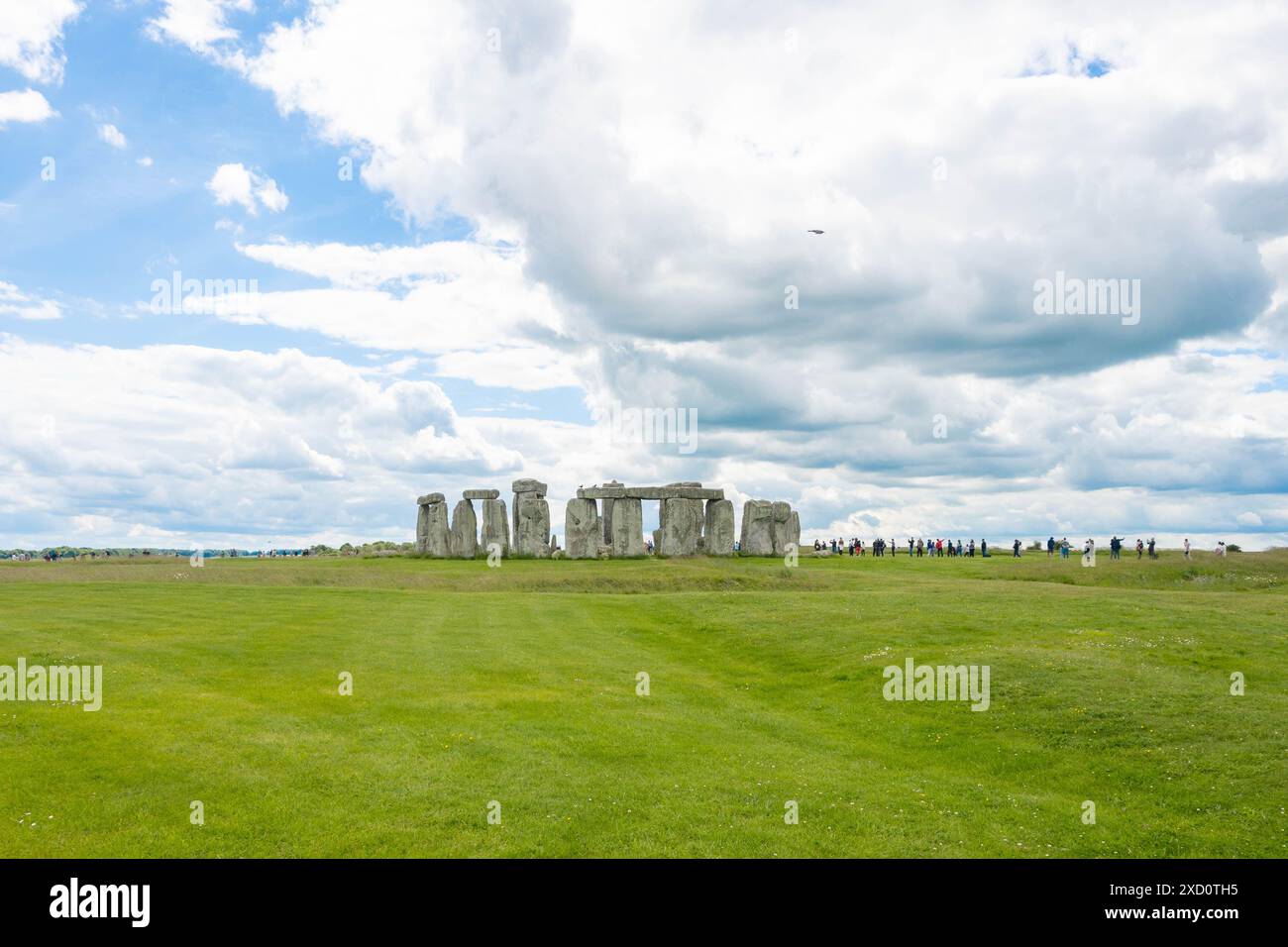 Photo of Stonehenge which is a prehistoric stone circle monument and ...