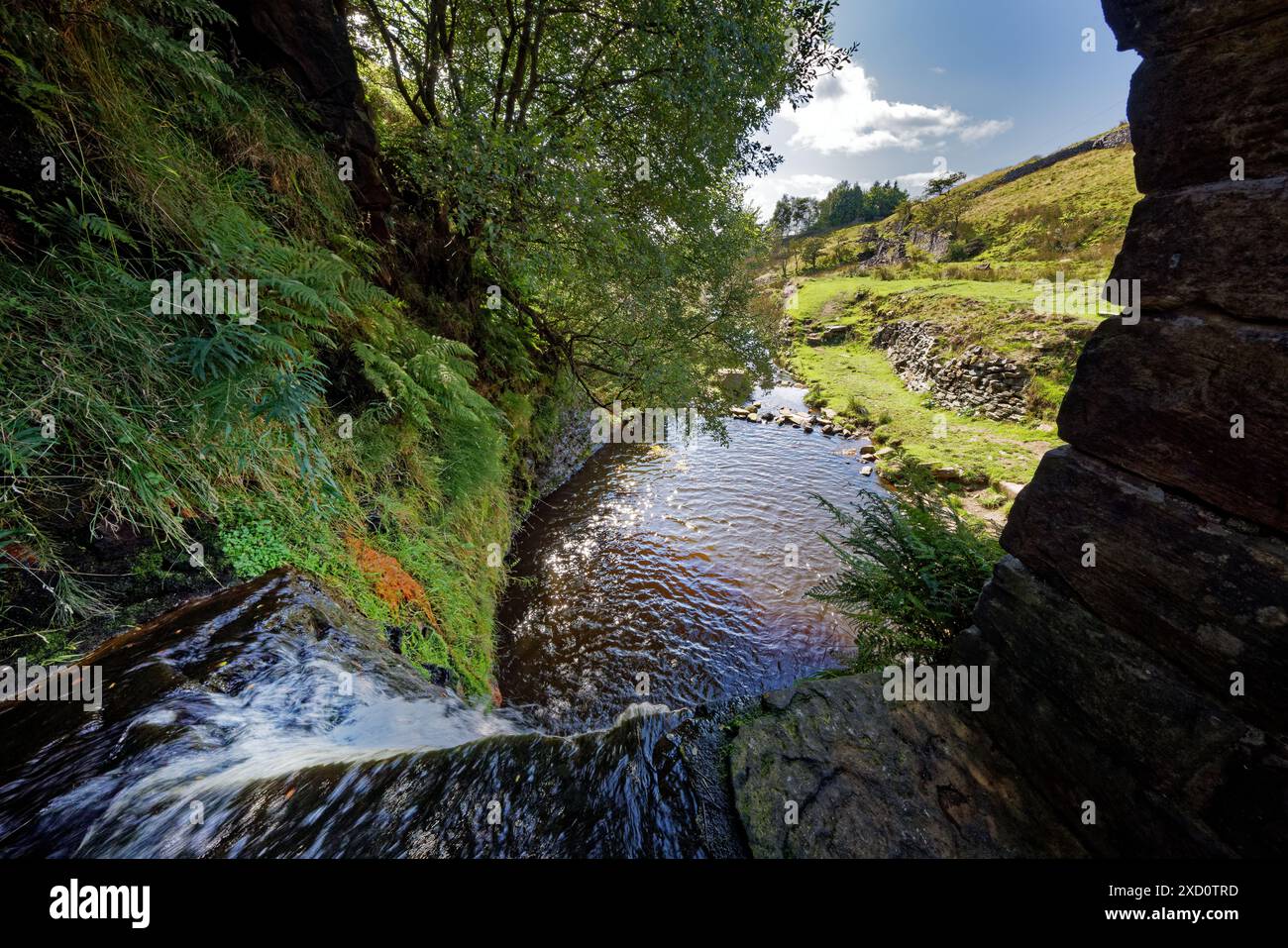 Lower Lumb Mill, Cheeseden Valley, Lancashire Stock Photo - Alamy