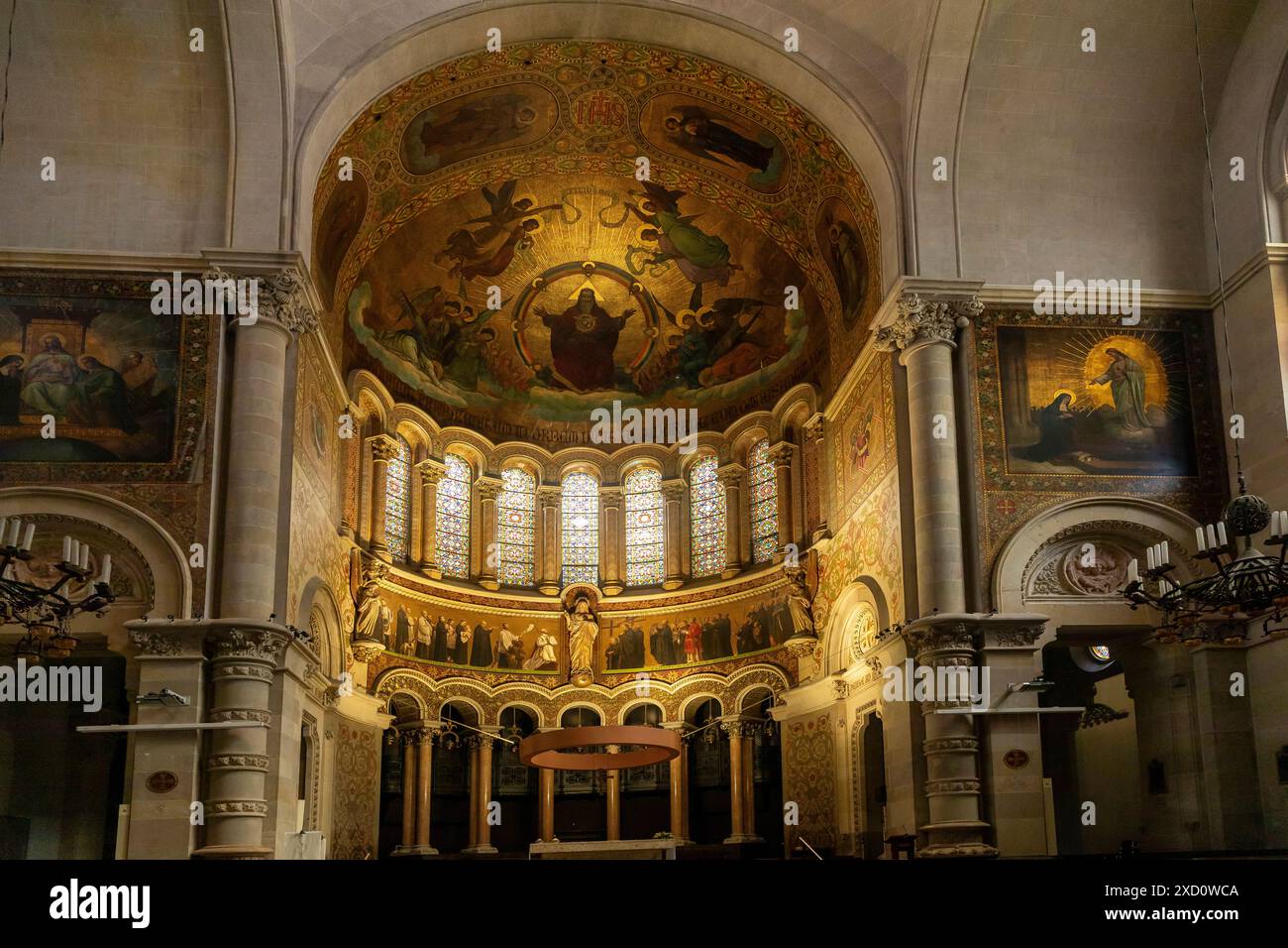 Barcelona, Spain - May 2, 2024 - Church of Sagrat Cor de Jesus Casp ...