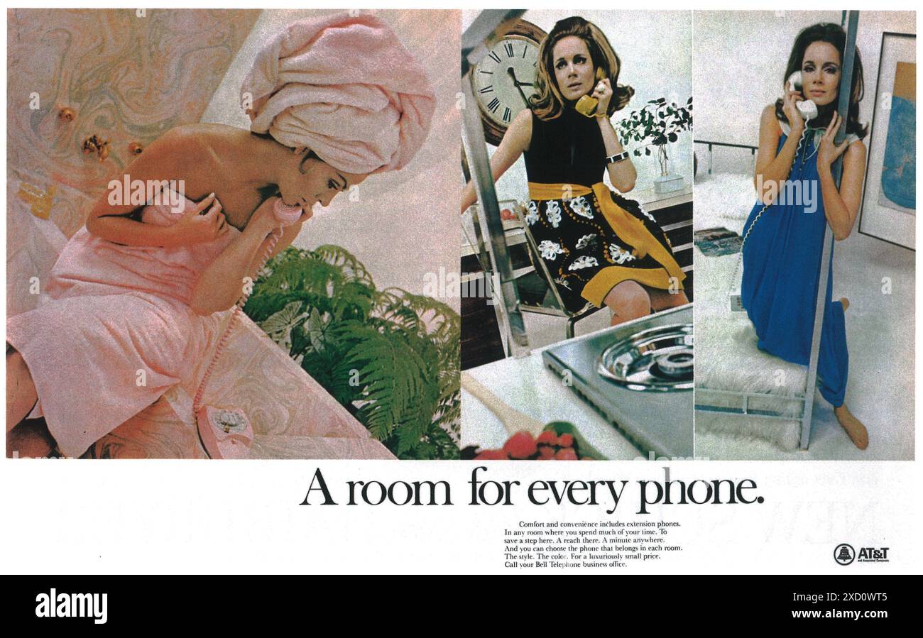 1960's bathroom advert Cut Out Stock Images & Pictures - Alamy