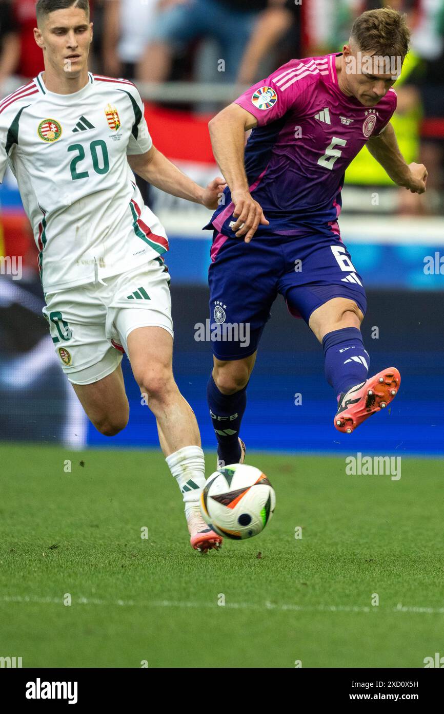 Roland Sallai (Ungarn, #20), Joshua Kimmich (Deutschland #06), GER ...