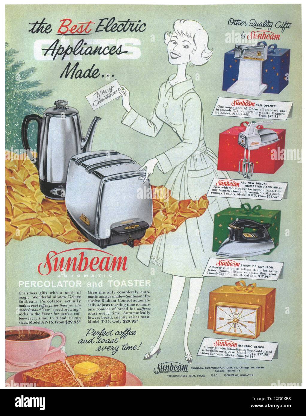 Old toaster ad hi-res stock photography and images - Alamy