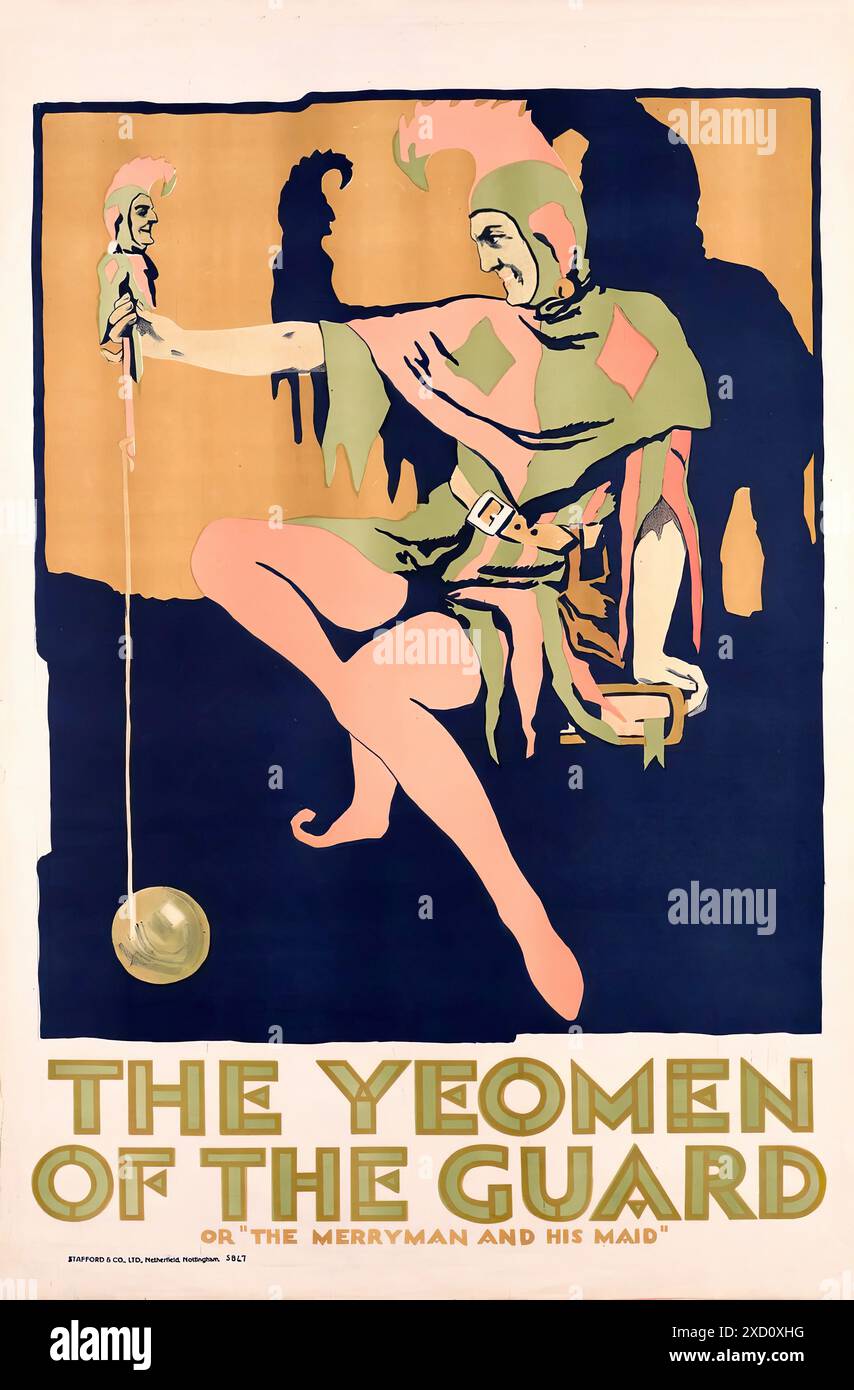 The Yeomen of the Guard or The Merryman and his Maid, c. 1910 ...