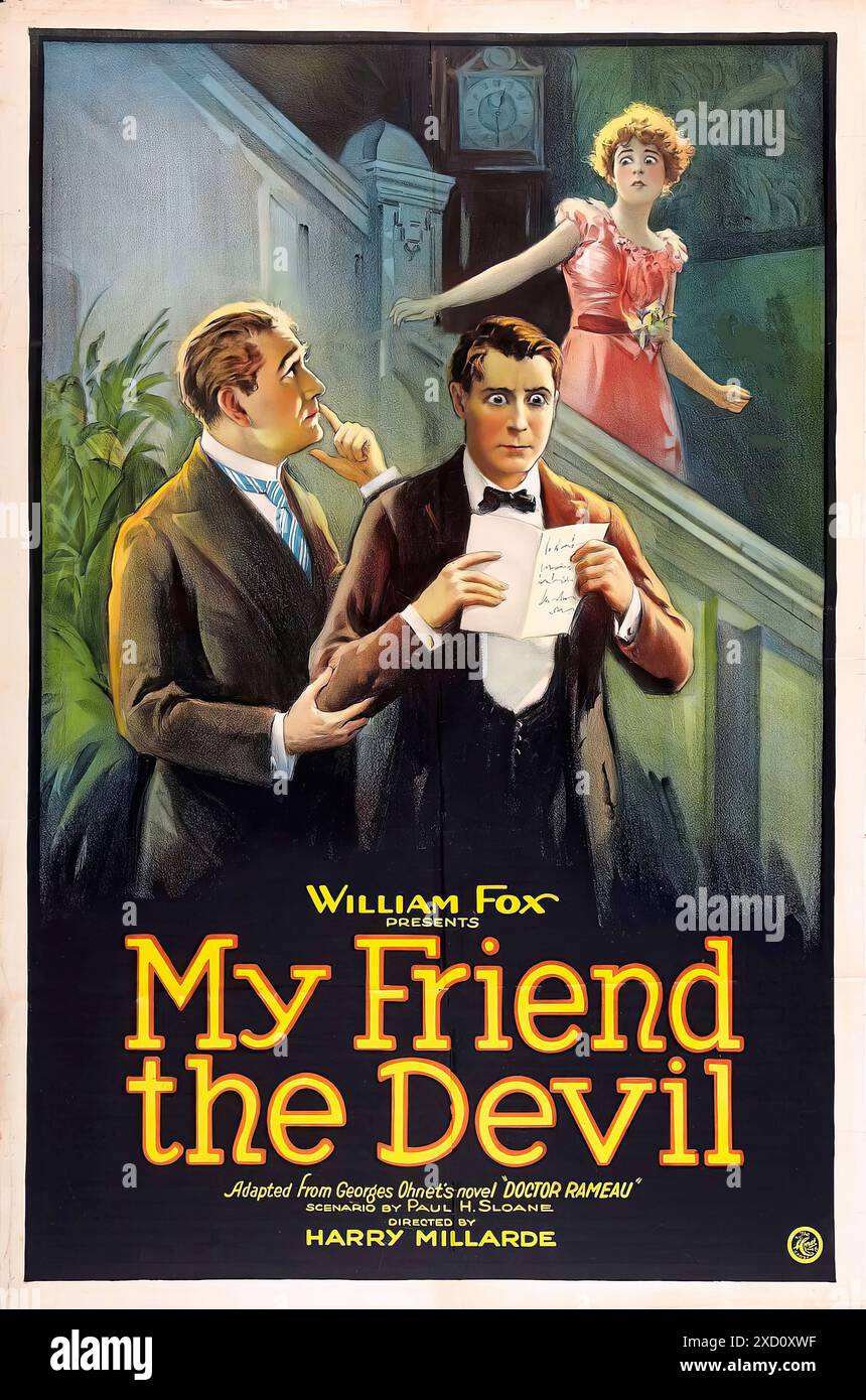 Devil vintage illustration hi-res stock photography and images - Alamy