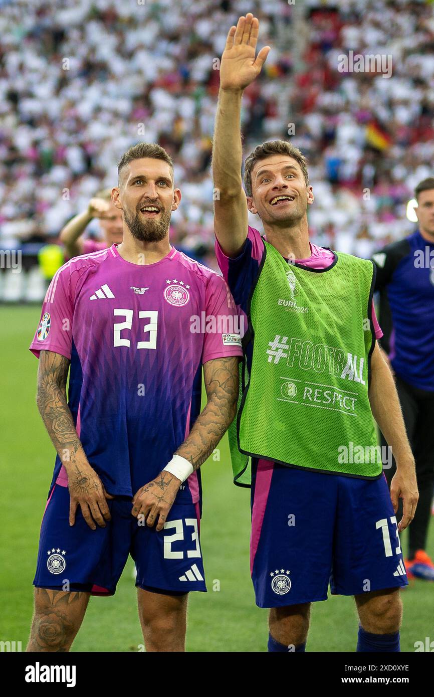 Robert Andrich (Deutschland #23), Thomas Mueller (Deutschland #13), GER ...