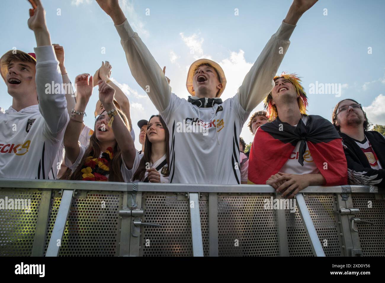 Euro 2024 germany brandenburg gate hi-res stock photography and images ...