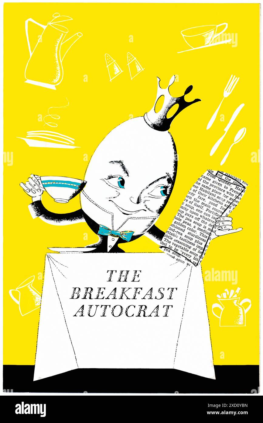 1950s breakfast menu hi-res stock photography and images - Alamy