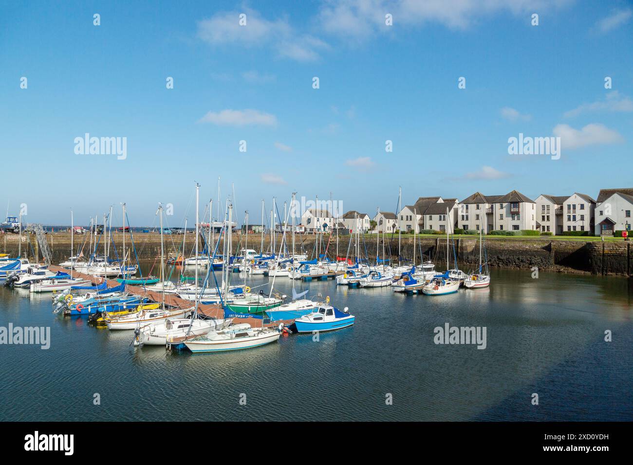 Tayport Harbour, Fife, Scotland Stock Photo - Alamy
